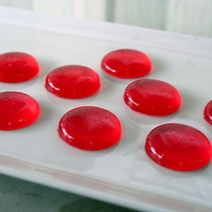 Hard Candy Drops - Red Strawberry Flavor - 15 Candy Pack - Cake ...