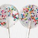 Confetti Wedding Favor Lollipops - Hundreds and Thousand Candy Confetti ...
