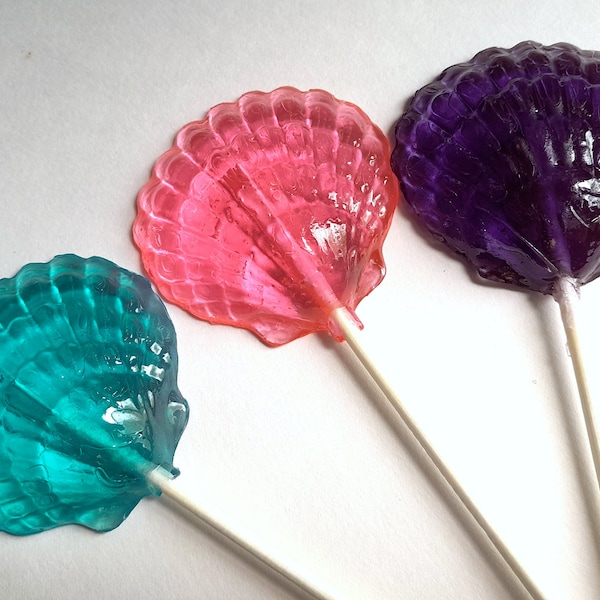 Clam Shell Lollipops - Etsy
