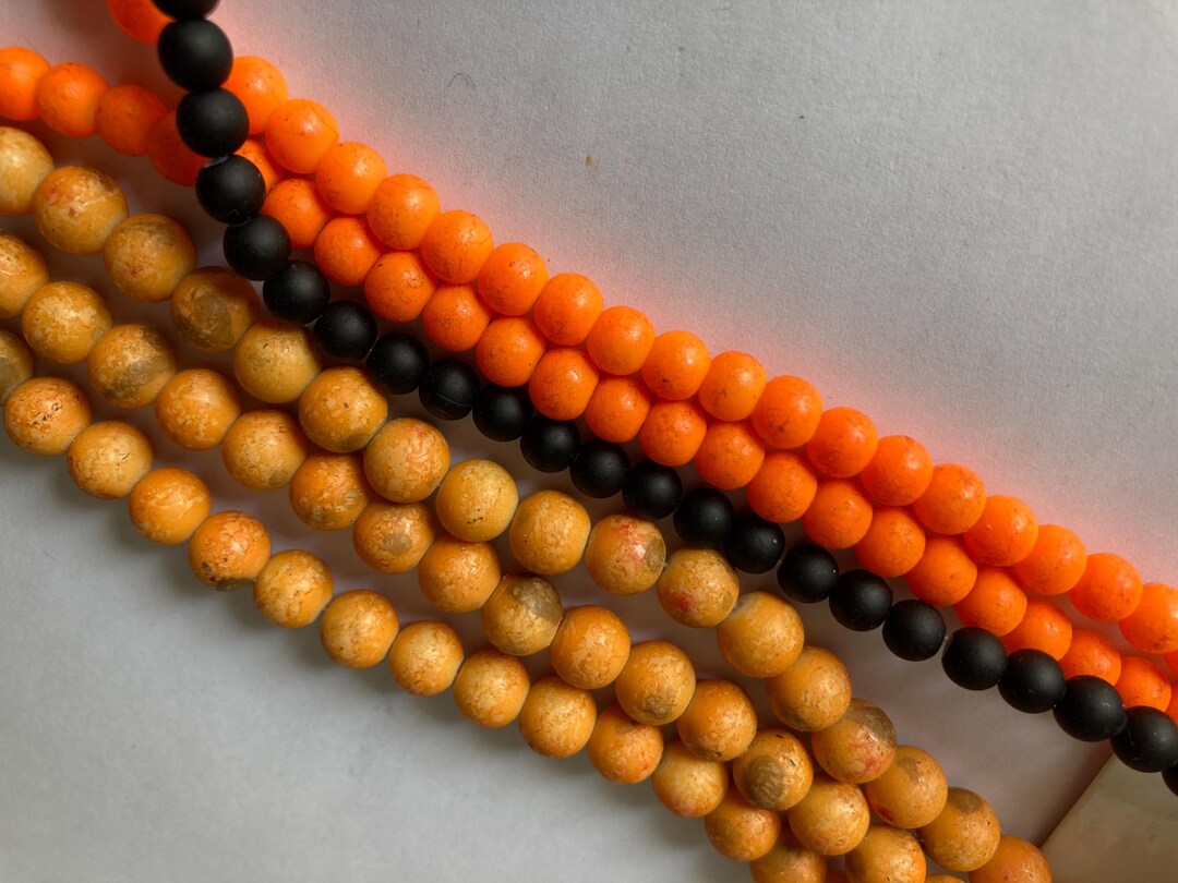 NWT 6 Strands of Round Rubber Beads, Assorted Colors - Jewelry Making, Beading, Stringing - Etsy