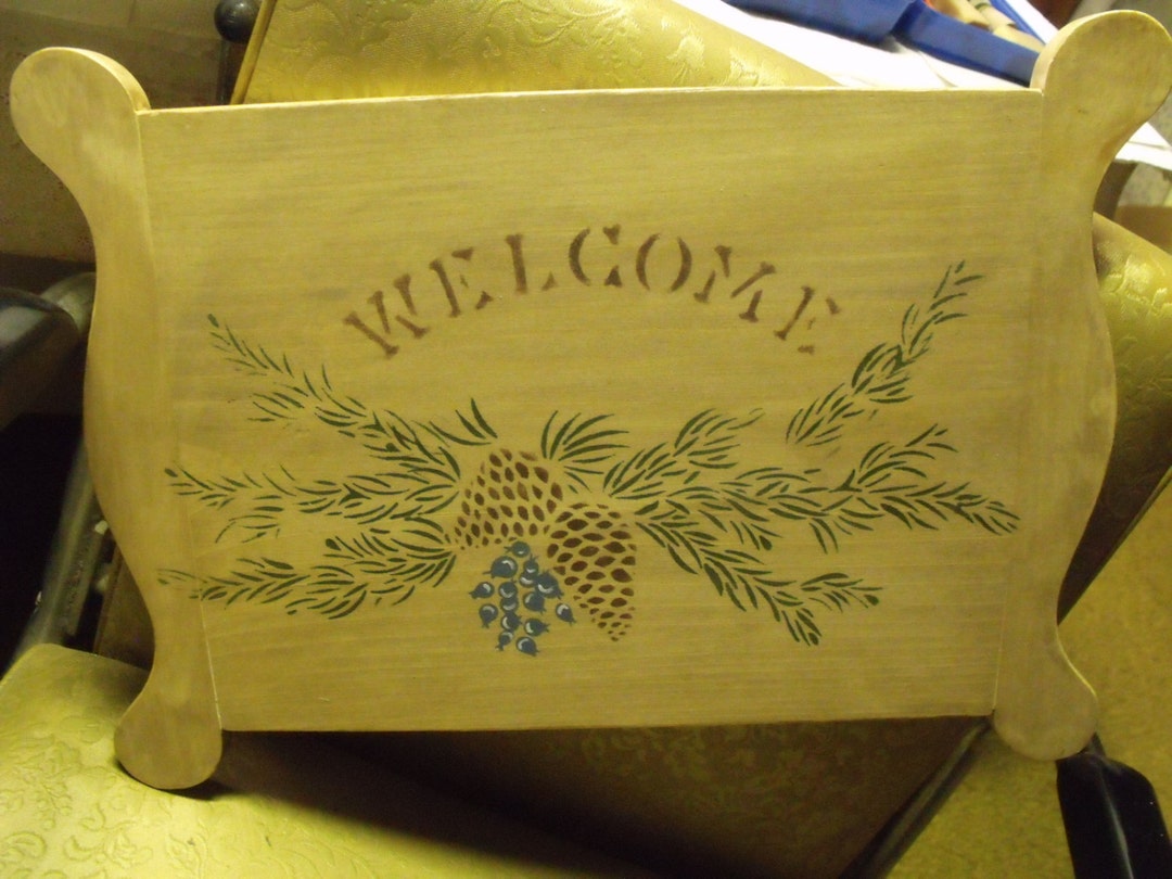 Tableau de bienvenue de pins et de cônes.. pour les amoureux - Etsy France