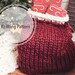 Knitting Pattern // Knit Santa Bag // Christmas Decor // Beginner ...