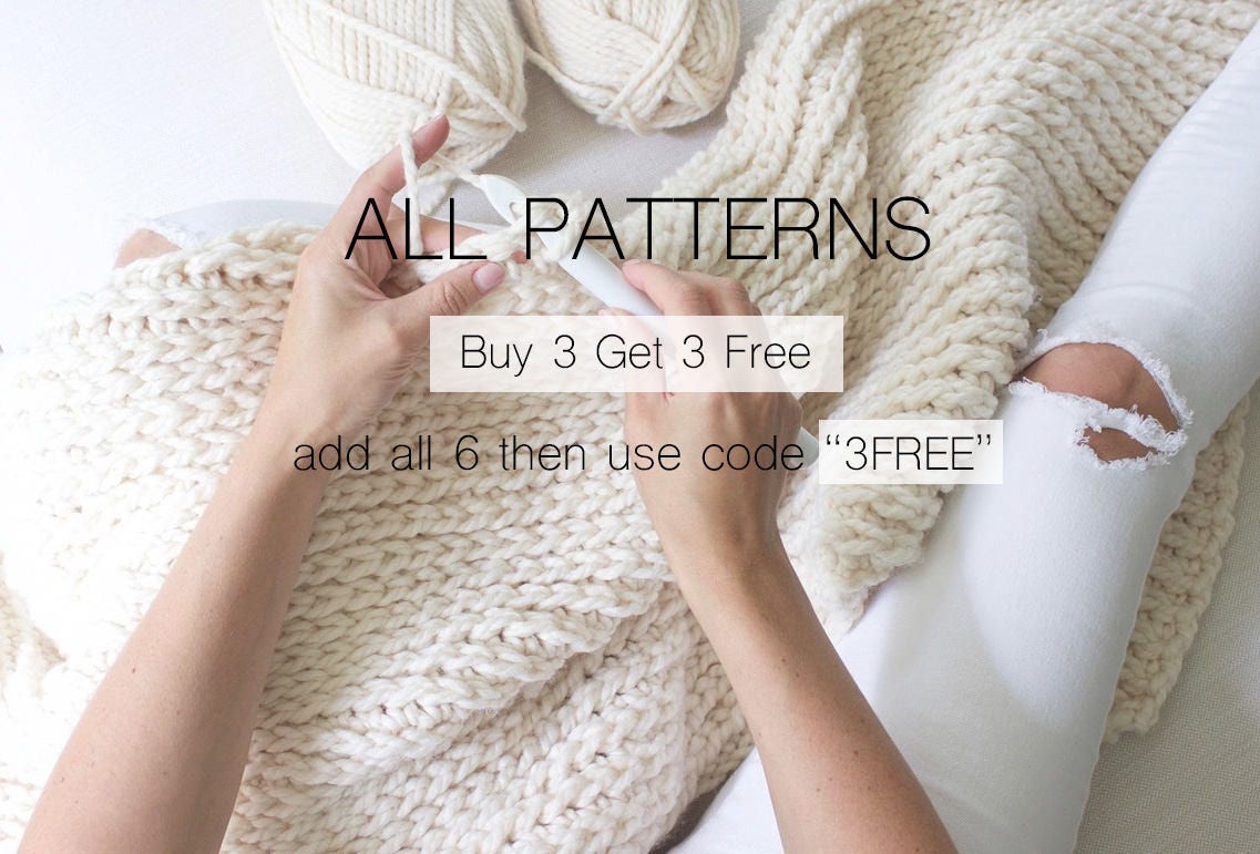 Chunky Blanket // Rib Stitch // Knit Blanket // Beginner's - Etsy