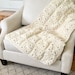 Forget Me Not Afghan Pattern // Crochet Pattern // Chunky Throw ...
