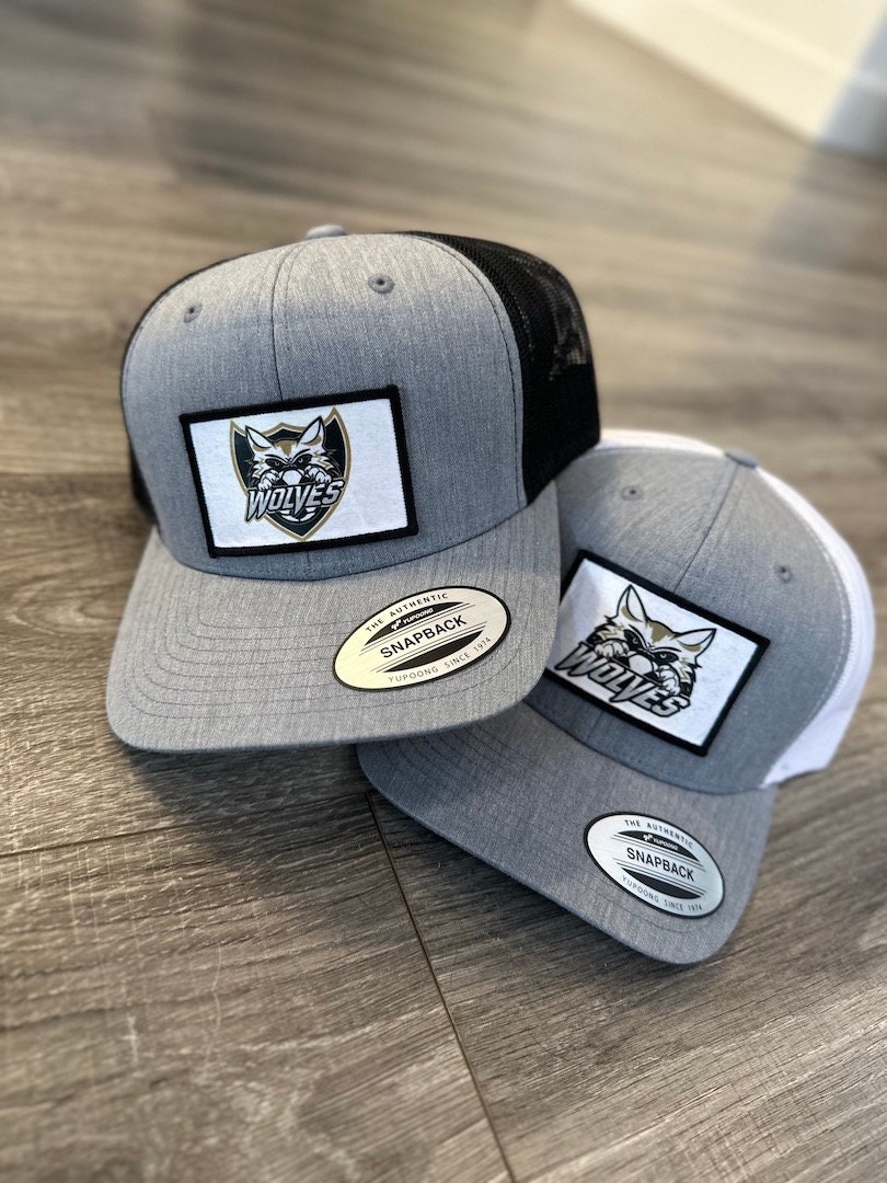 WOLVES Soccer Patch Hat | Custom Hats | Snapback - Etsy