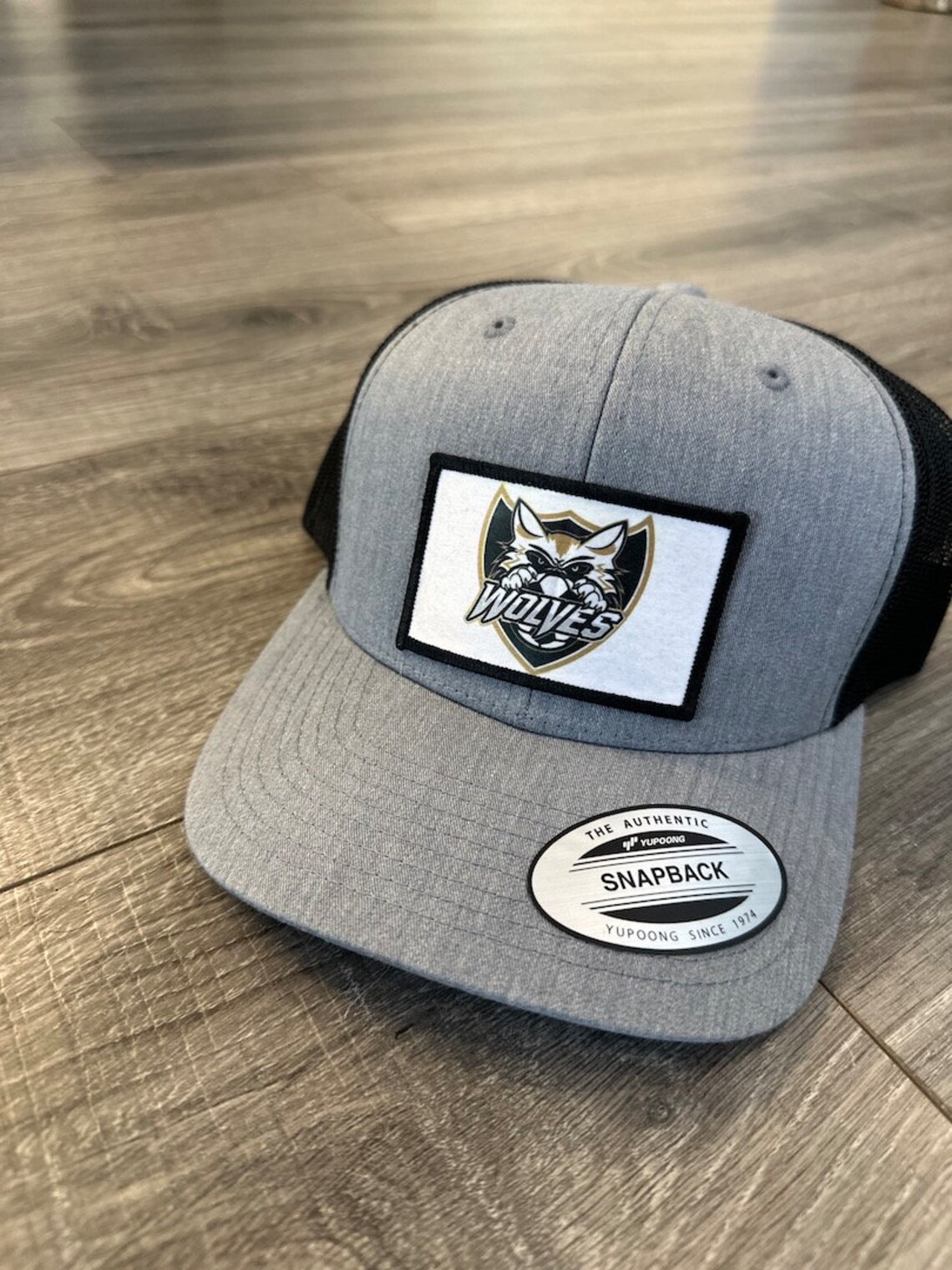 WOLVES Soccer Patch Hat | Custom Hats | Snapback - Etsy