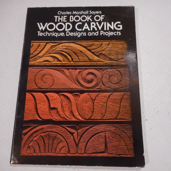 Wood Carving Book - Etsy