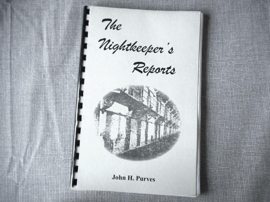 Jackson State Prison Michigan the Nightkeeper's Reports From 1882, John ...