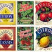 Vintage Food Labels Printable Digital Collage, Instant Download ...