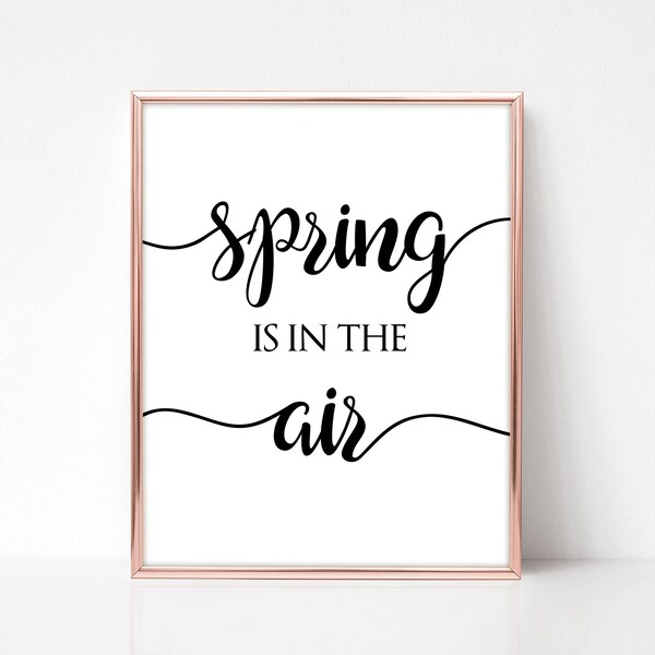 Spring Word Art - Etsy
