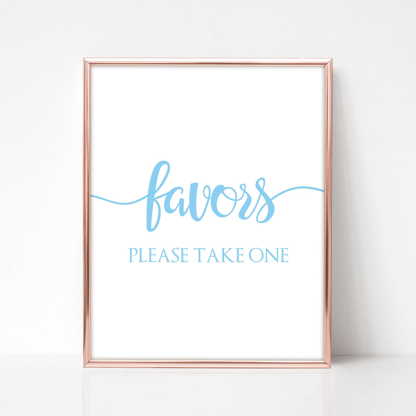 Baby Blue Baby Shower Signs, Boy Baby Shower Package, Printable Baby ...