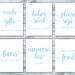 Baby Blue Baby Shower Signs, Boy Baby Shower Package, Printable Baby ...