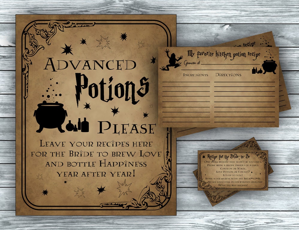Witch Potions Recipes