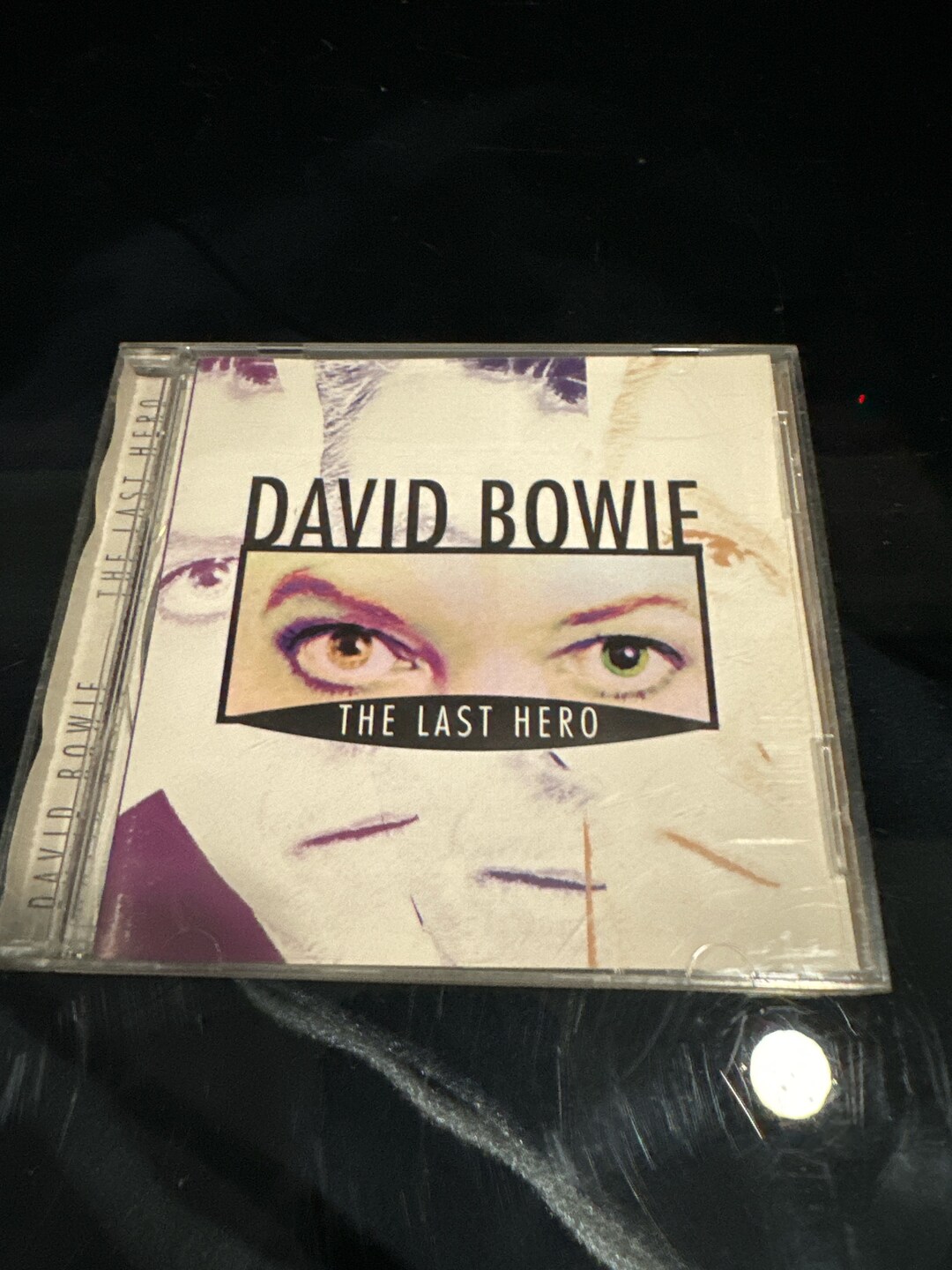 David Bowie “ the Last Hero” Professionally Made Silver Disc Cd-mint ...