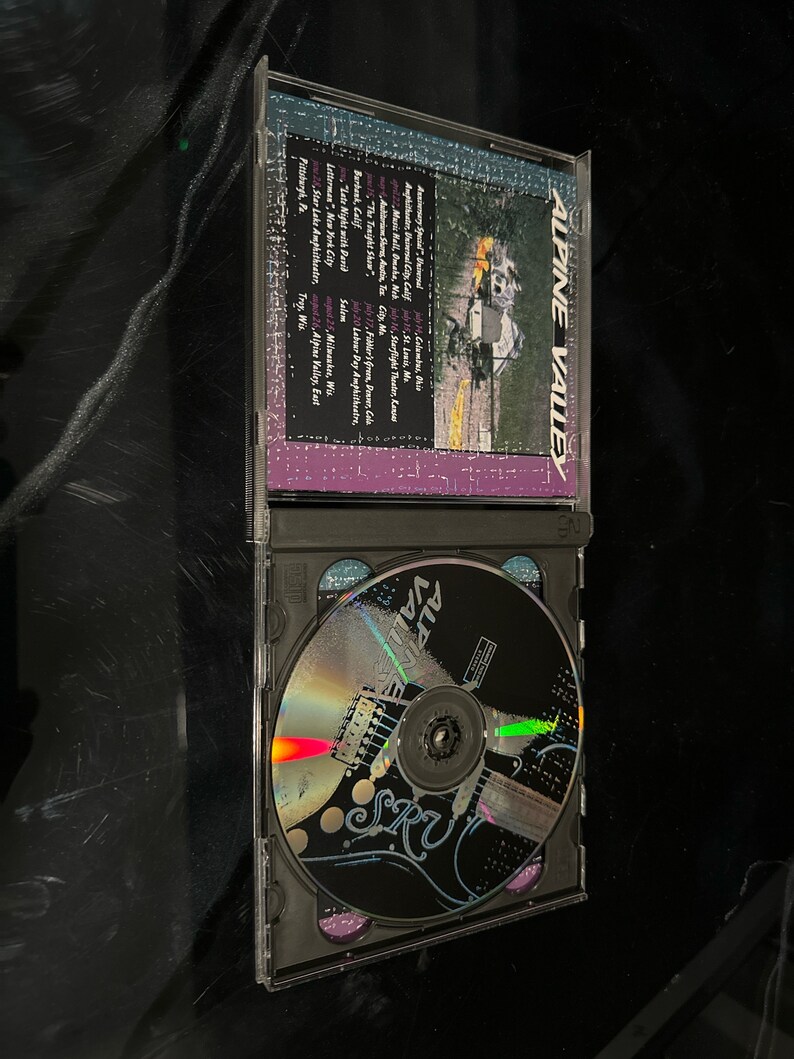 Stevie Ray Vaughan Alpine Valley Professionally Made Silver Disc CD ...