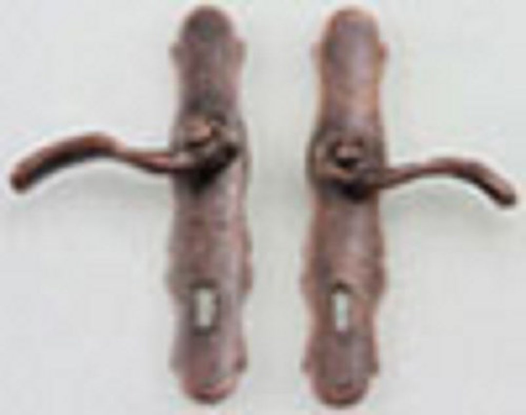 Dollhouse Miniature French Door Levers - Bronze (2 Pk) -- 1:12 Scale - Etsy