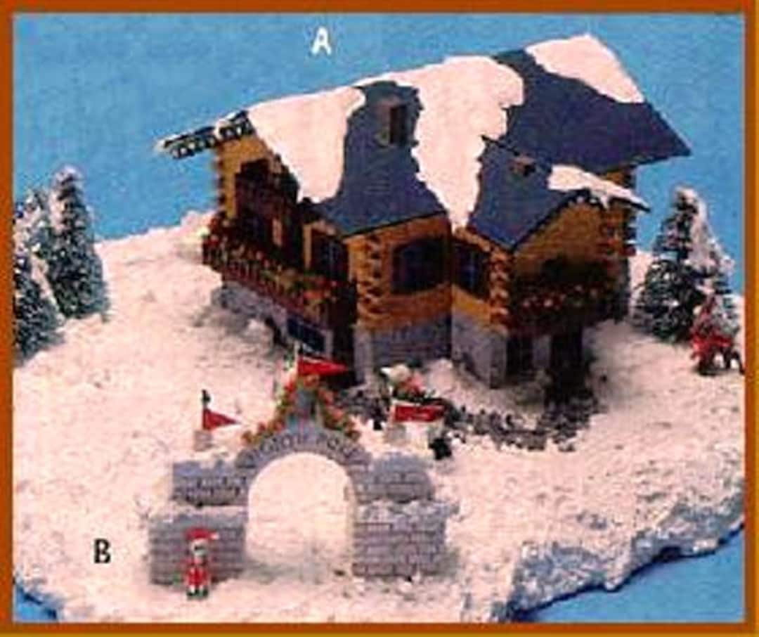 Dollhouse Miniature Alpine House Kit -- 1:144 Scale - FREE SHIPPING - Etsy