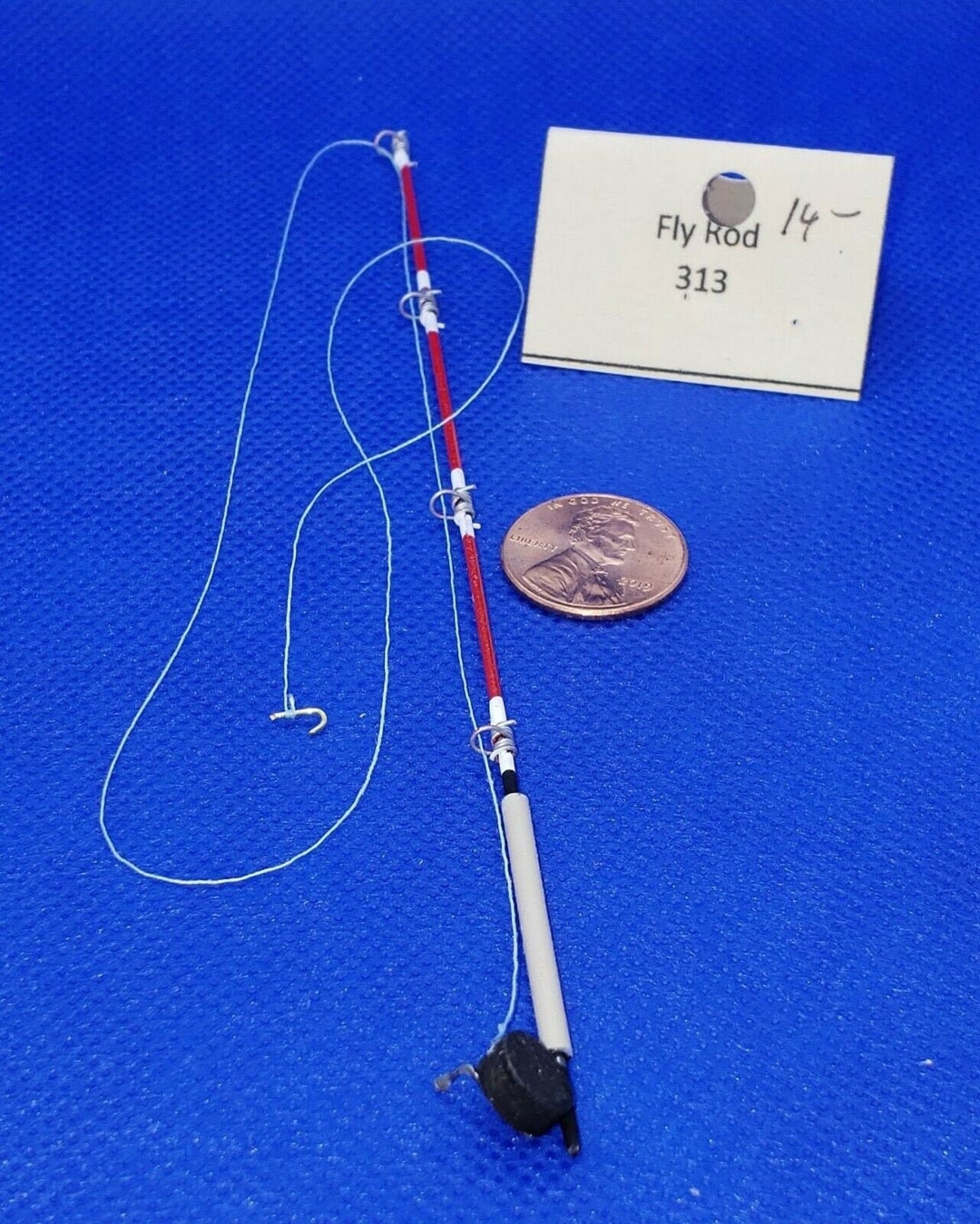 Dollhouse Miniature Fly Fishing Rod -- 1:12 - Etsy