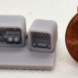 Dollhouse Miniature Ham / CB Radio - 1:12 Scale - Etsy