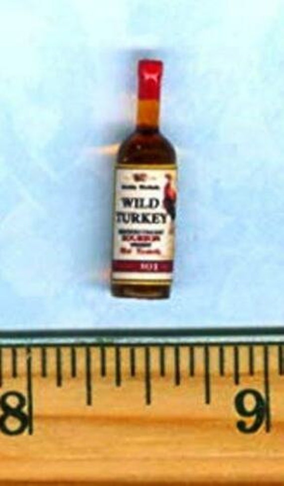 Miniatures Art & Collectibles Dollhouse Miniature Bottle of Fireball 1: ...