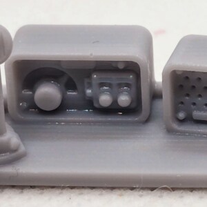 Dollhouse Miniature Ham / CB Radio - 1:12 Scale - Etsy