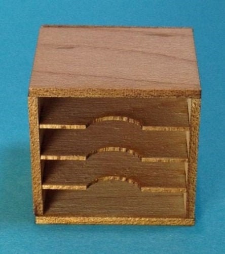 Dollhouse Miniature Paper Sorting Tray Kit 1:12 Scale - Etsy