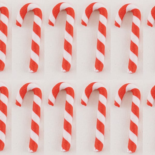 Miniature Candy Canes - Etsy