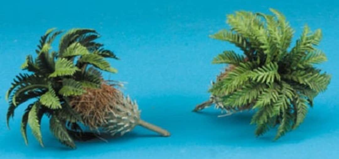 Dollhouse Miniature Handmade Sago Palm Trees -- 2 Pieces - Etsy