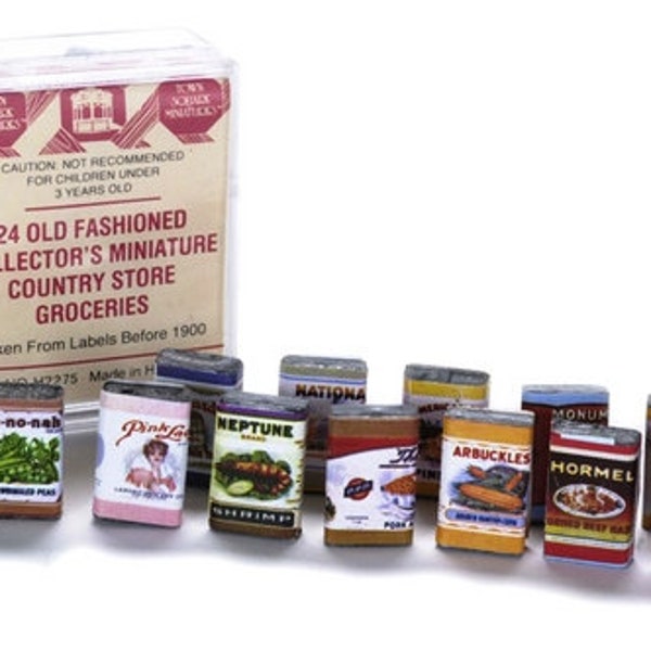 Miniature Groceries - Etsy
