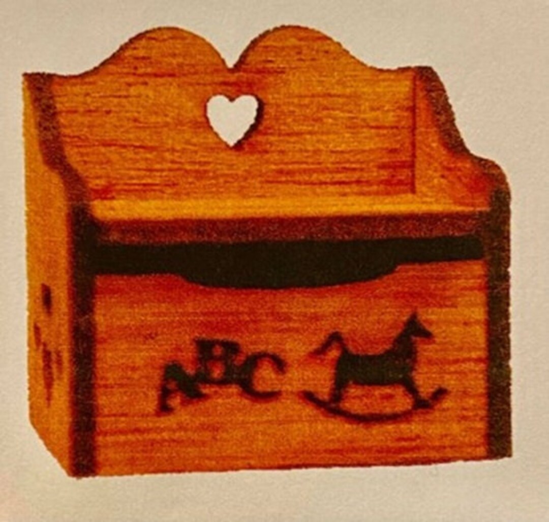 Dollhouse Miniature QUARTER SCALE Toy Box Kit - 1:48 Scale - Etsy