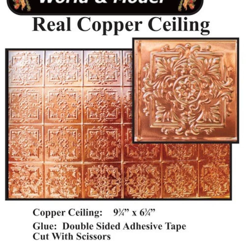 Copper Ceiling Tiles - Etsy