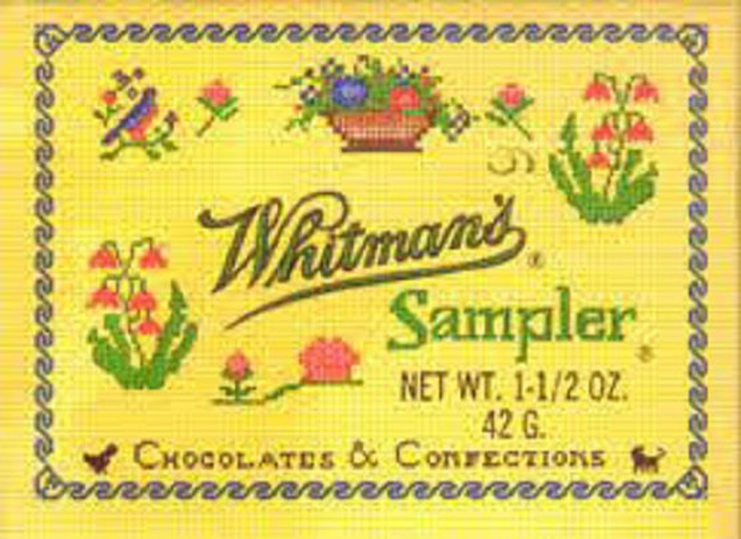 Dollhouse Miniature "whitman Sampler" Candy Box Kit With Chocolates - 1 ...