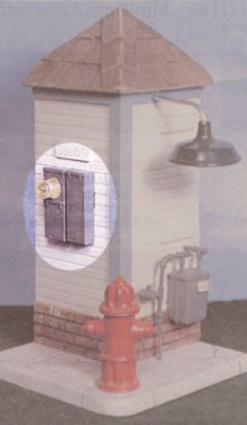 Dollhouse Miniature Electric Meter With Main Fuse Box -- 1:12 Scale - Etsy