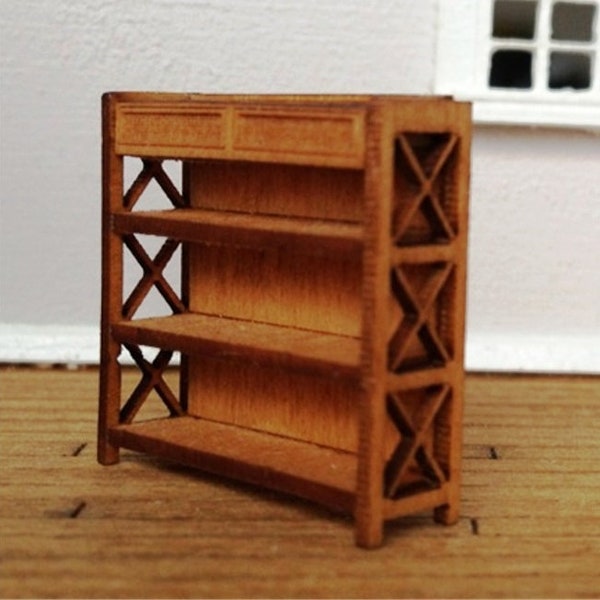Miniature Bookcase - Etsy