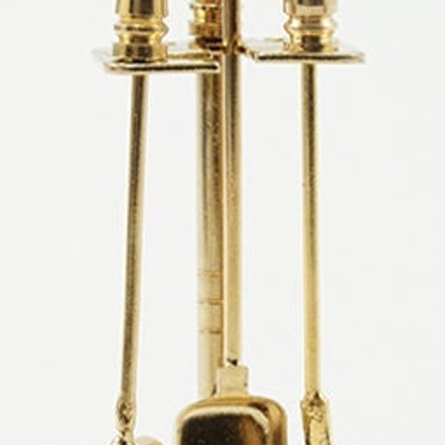 Dollhouse Miniature Fireplace Tools Miniature Fireplace - Etsy