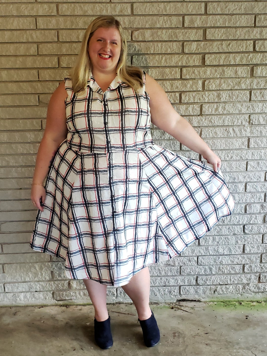 The Sofia PDF Sewing Pattern - Collar Pattern, Shirt Dress Pattern ...