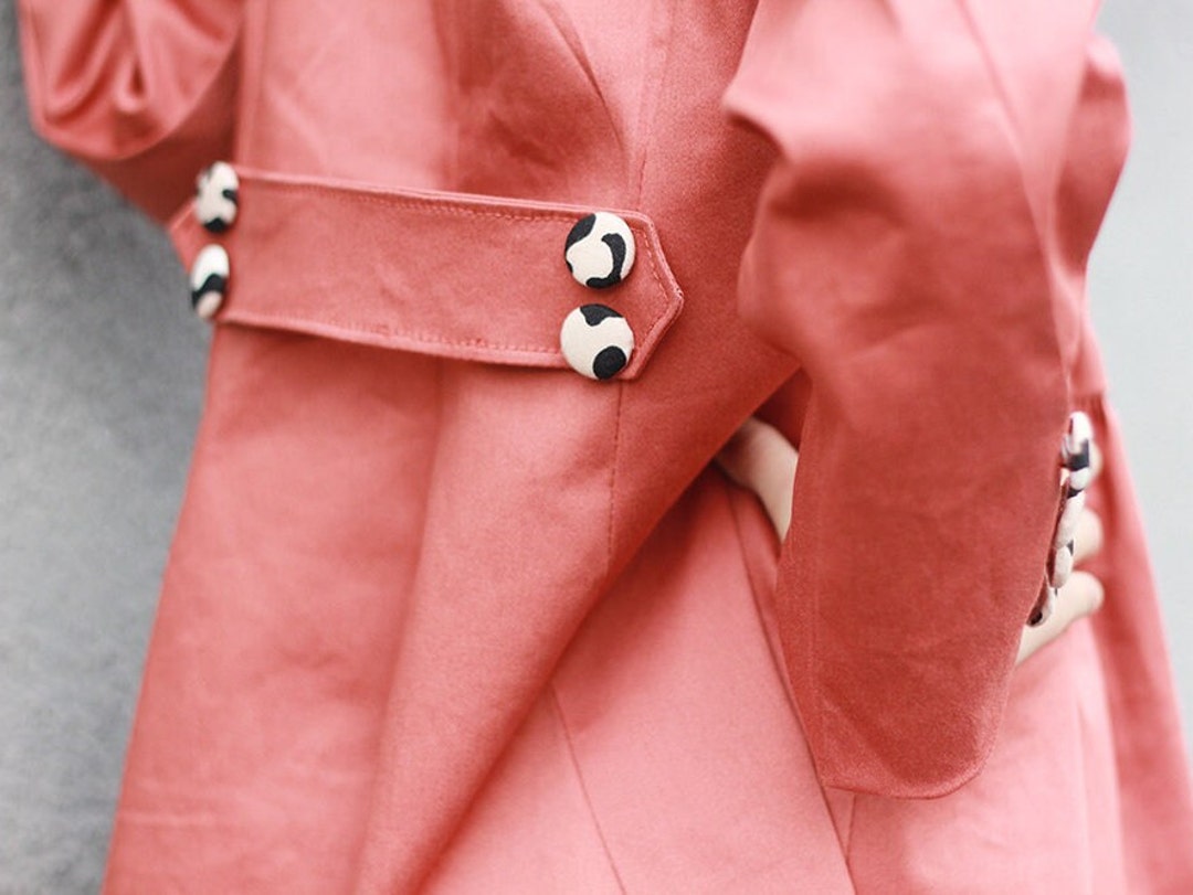 Stella Coat PDF Sewing Pattern Coat Pattern, Winter Coat Pattern ...