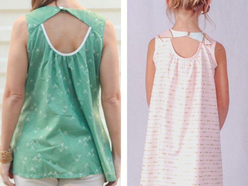 BUNDLE St. Tropez Swing Top PDF Sewing Pattern Top - Etsy