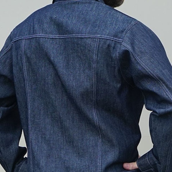 Denim Jacket Pattern Men - Etsy