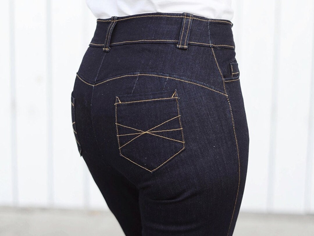 Jo Jeans PDF Sewing Pattern Jeans Pattern, Slim Jeans Pattern, Classic ...