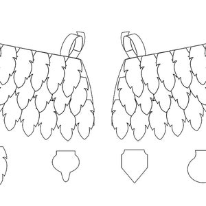 Felt Wings PDF Sewing Pattern - Playtime Pattern, Felt Wings Pattern ...