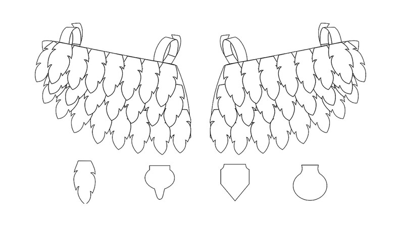 Felt Wings PDF Sewing Pattern Playtime Pattern Felt Wings - Etsy