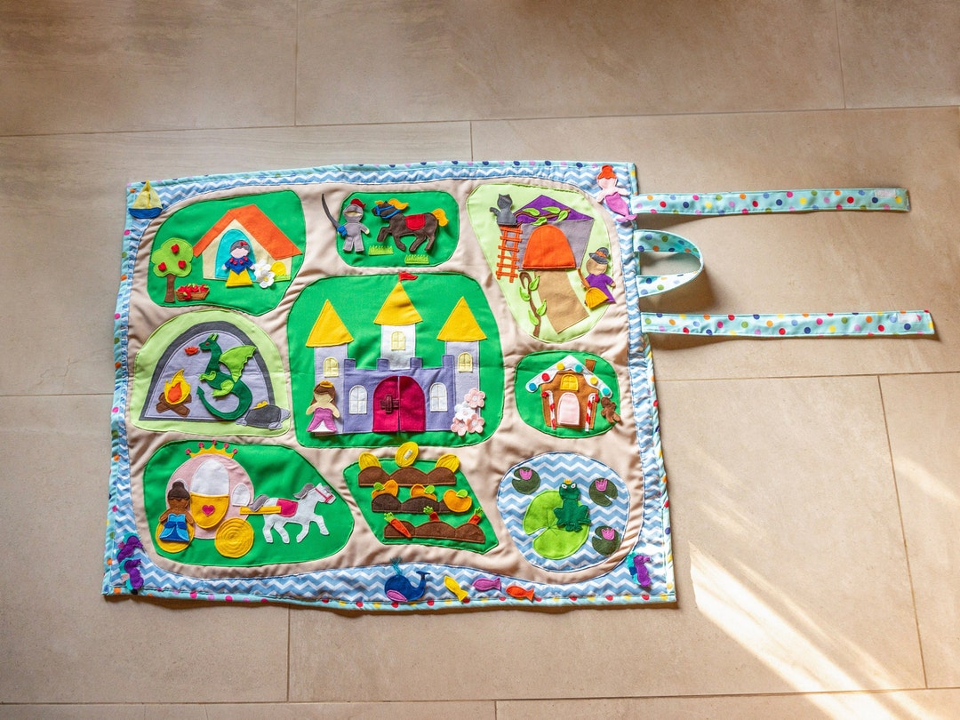 Fairytale Playmat PDF Sewing Pattern - Toy Pattern, Play Mat Pattern ...