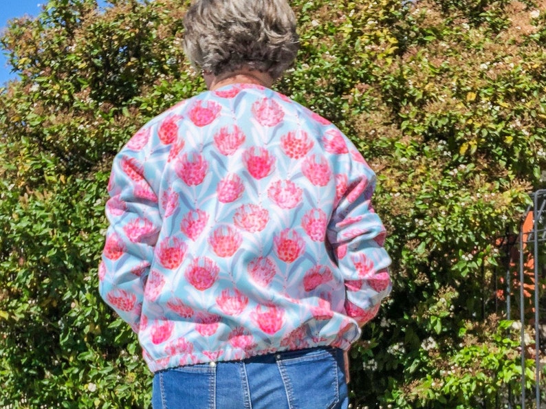 Bomber Jacket PDF Sewing Pattern Jacket Pattern Bomber | Etsy