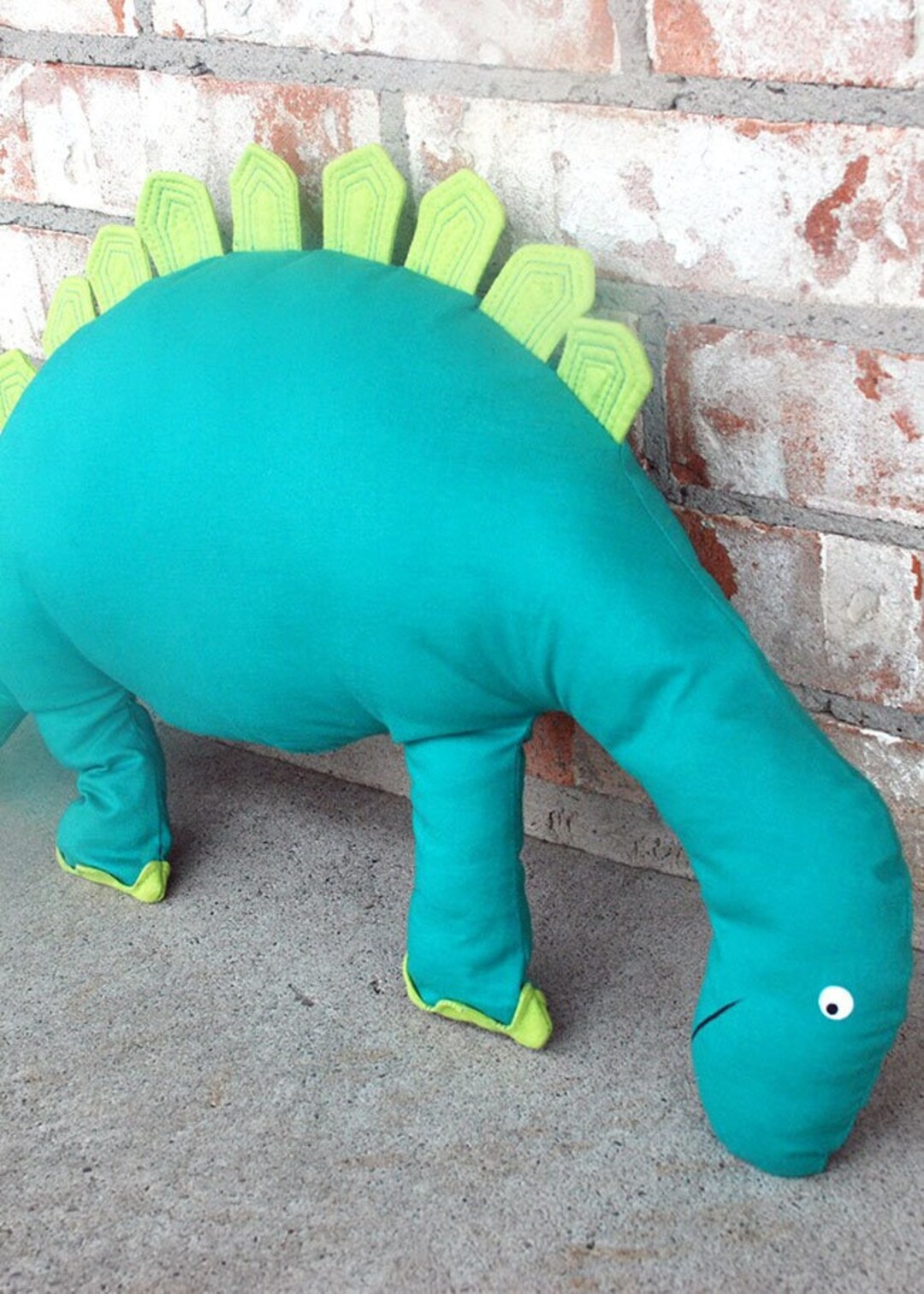 Dino Dragon Pillow PDF Sewing Pattern Pillow PDF, Pillow Pattern ...