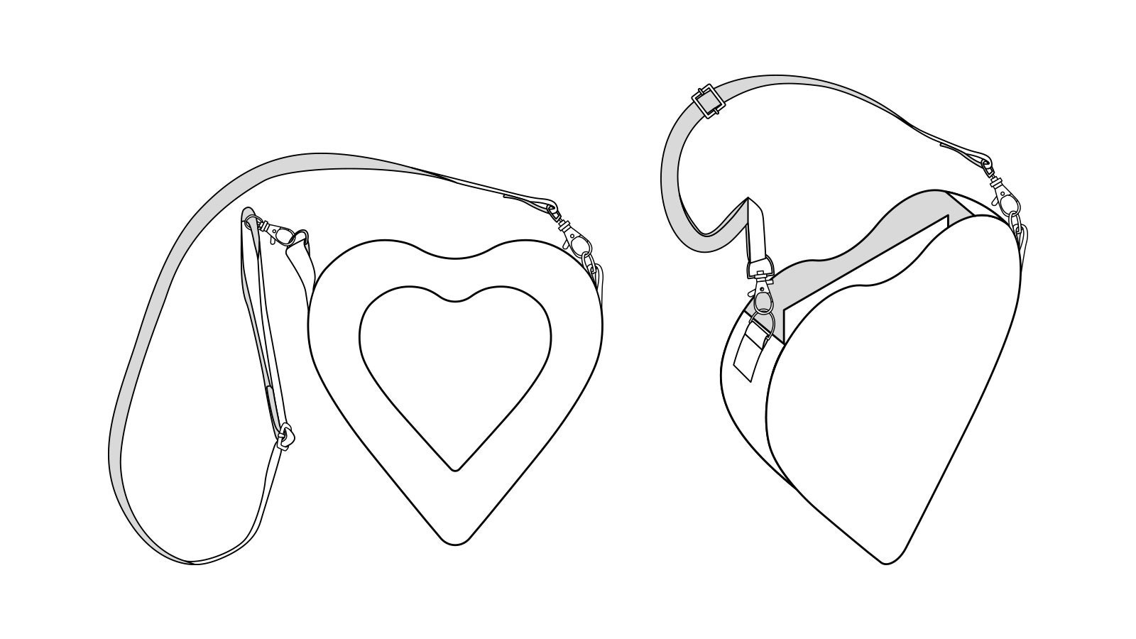 Heart Purse PDF Sewing Pattern Holiday Pattern Heart Purse - Etsy