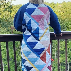 Puffer Coat PDF Sewing Pattern Coat Pattern, Puffer Coat Pattern ...