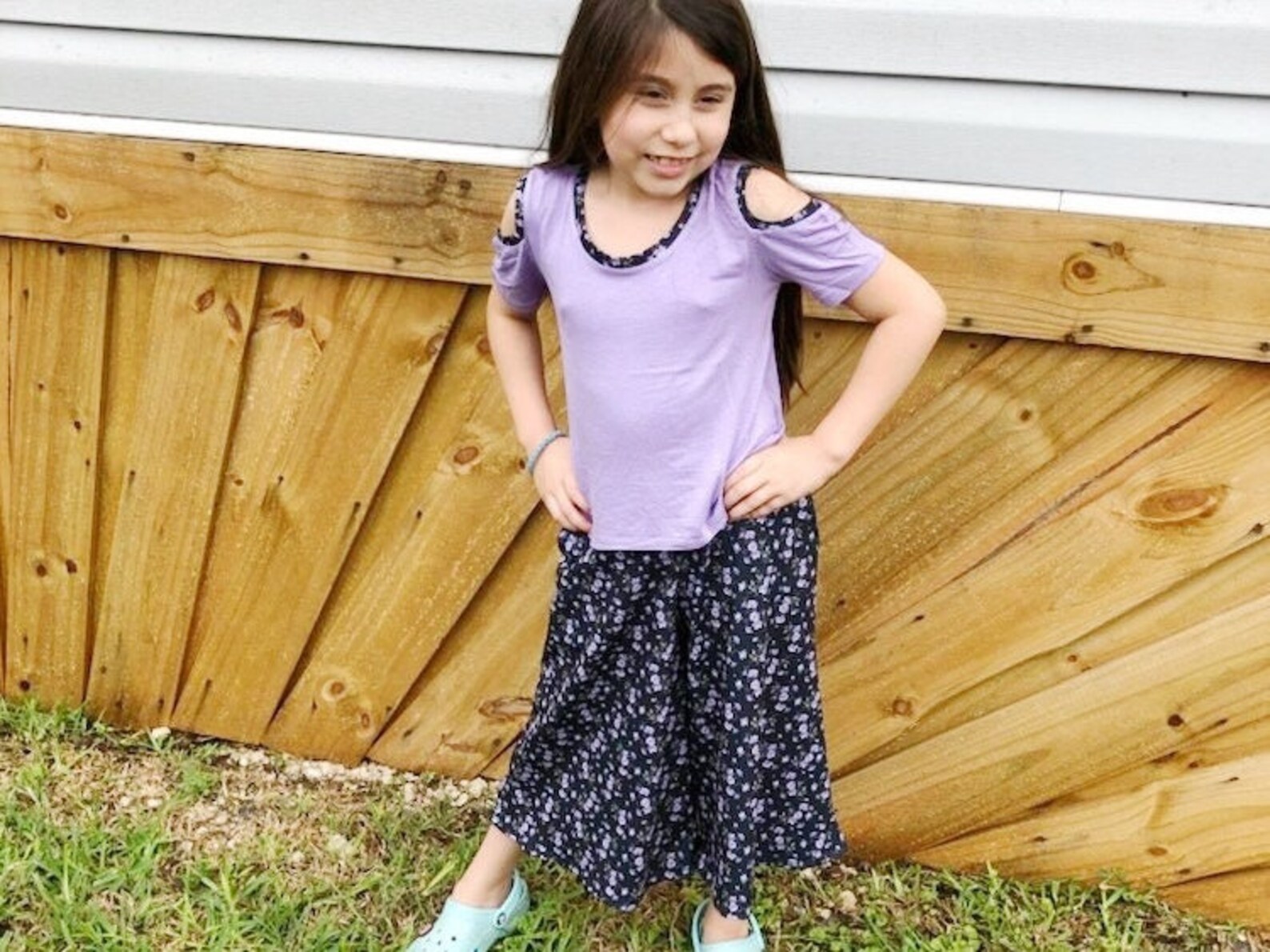 Childrens Culottes PDF Sewing Pattern Comfy Pants Pattern - Etsy