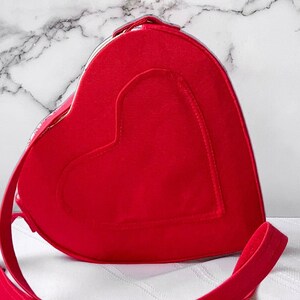 Heart Purse PDF Sewing Pattern Holiday Pattern, Heart Purse Pattern ...