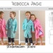 Relaxation Robe PDF Sewing Pattern Bathrobe Pattern, Comfy Robe Pattern ...